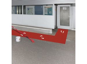 4055381521190 - Außenmarkierfarbe Inhalt 5 l verkehrsrot RAL 3020 kaiserkraft