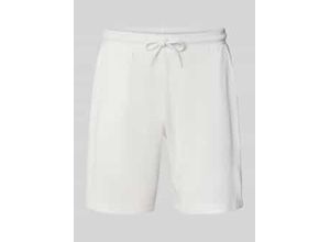 4069469200464 - Shorts mit Strukturmuster und elastischem Bund