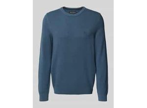 7325869749420 - Regular Fit Strickpullover aus reiner Baumwolle