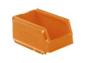 4250686298413 - Sichtlagerkasten aus Polypropylen LxBxH 250 x 148 x 130 mm VE 32 Stück pastellgelb kaiserkraft