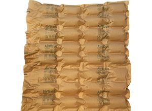 4251924736766 - Luftkissenfolie AirWave® Papier terra braun Länge 200 m BxH 420 x 320 mm
