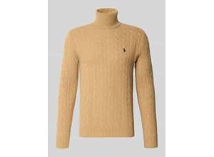 3616851686774 - Slim Fit Strickpullover aus Woll-Kaschmir-Mix