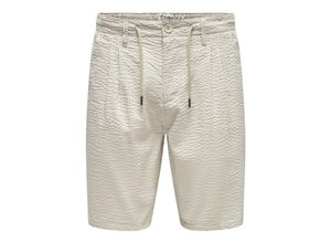5715513017425 - Regular Fit Shorts mit Strukturmuster Modell LEO LIFE