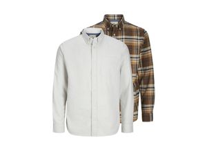 5715672296709 - Jack & Jones Hemd NORRIS Langarmhemd 2er Pack