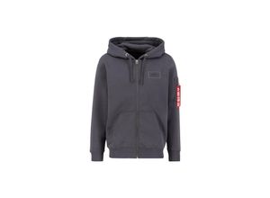 4059146677429 - Sweatshirt mit Reißverschluss Alpha Industries Back Print