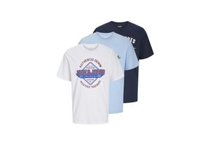 5715714306526 - Jack & Jones T-Shirt LOGO Kurzarmshirt 3er Pack