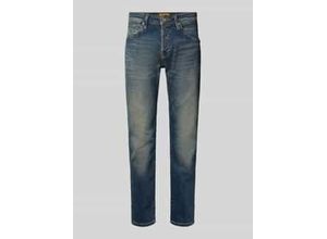 5715726440775 - Tapered Fit Jeans im Used-Look Modell MIKE