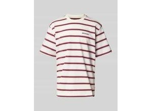 0198265465488 - T-Shirt mit Streifenmuster und Rundhalsausschnitt 0198265465488 - T-Shirt mit Streifenmuster und Rundhalsausschnitt