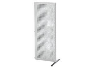 4014641154837 - Industrie-Trennwandsystem Anbauelement Breite 760 mm lichtgrau ANKE