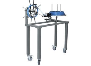 4061753240828 - MESSROLL Ring- und Spulenumwickler Komplettgerät mit Abwickelteller für Kabel-Ø 1 - 15 mm kaiserkraft