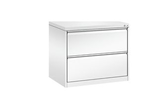 4062084675501 - Hängeregistraturschrank ACURADO 2-bahnig 2 Schübe verkehrsweiß C+P