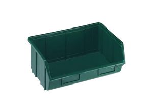 8005646250521 - Sichtlagerkasten aus Polypropylen LxBxH 250 x 344 x 129 mm grün VE 12 Stk kaiserkraft