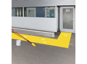 4055381521183 - Außenmarkierfarbe Inhalt 5 l verkehrsgelb RAL 1023 kaiserkraft