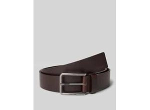 8719849947378 - Ledergürtel mit Dornschließe Modell WARMTH BUCKLE