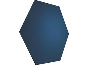 8712752097512 - Design-Pinnwand sechseckig Kork BxH 600 x 600 mm dunkelblau Chameleon