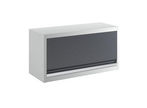 4260563724829 - Hängeschrank mit Frontklappe HxBxT 350 x 680 x 280 mm zur Montage an Lochwand kaiserkraft
