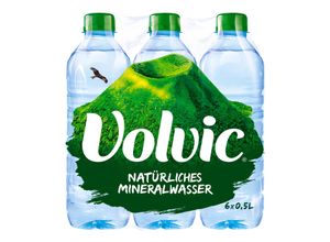 3057640185403 - Volvic Mineralwasser Naturelle 05 Liter 6er Pack - Inhalt 2 Flaschen