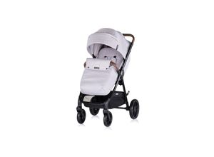 3800933000392 - Kombikinderwagen Ultera 2 in 1 Babyschale Fußabdeckung klappbar Korb hellgrau