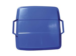 4023122104261 - Steckdeckel mit 2 Handgriffen für Inhalt 90 l lose aufliegend blau kaiserkraft