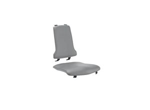 4016849327617 - Polster für Arbeitsstühle Kunstleder grau bimos