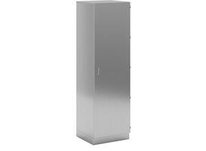 4021177029768 - Reinraum-Hochschrank aus Edelstahl 1 Flügeltür Breite 600 mm kaiserkraft