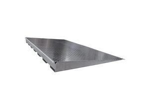 4260139970261 - Auffahrrampe für Stahl-Flachwanne verzinkt Tiefe 1150 mm Radlast 500 kg Breite 1950 mm LaCont