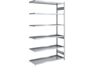4250623717137 - Wannenregal Regalhöhe 2500 mm Wannenbreite 1300 mm Wannentiefe 600 mm Anbauregal hofe