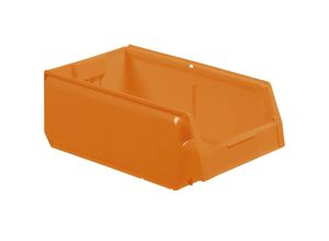 4250686298598 - Sichtlagerkasten aus Polypropylen LxBxH 400 x 230 x 150 mm VE 12 Stück pastellgelb kaiserkraft