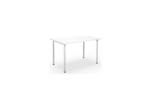 4061753262004 - Mehrzwecktisch DUO-C gerade Platte HxT 700 - 800 x 800 mm Breite 1200 mm weiß weiß kaiserkraft