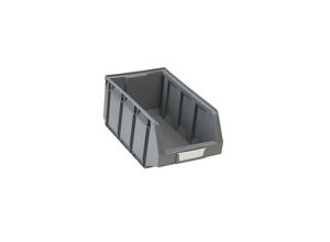 8029926000644 - Sichtlagerkasten aus Polyethylen LxBxH 342 x 204 x 164 mm grau VE 24 Stk kaiserkraft