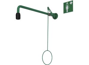 4251138218256 - Körper-Notdusche ClassicLine Wandmontage grün schwarz kaiserkraft