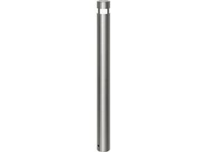 4050576179224 - Edelstahl-Sperrpfosten Ø 102 mm mit Solar-Leuchtkopf zum Einbetonieren herausnehmbar kaiserkraft