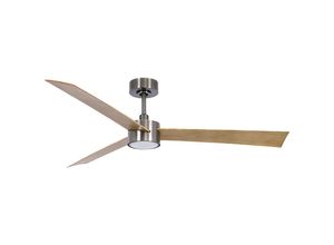 9333509192770 - Deckenventilator Lucci air Climate IV inkl Fernbedienung und GX53 Leuchtmittel Chrom kaiserkraft