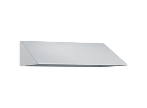 4067521045800 - Schrägdachaufsatz HxT 230 x 500 mm Stahl B 2 x 400 mm lichtgrau kaiserkraft