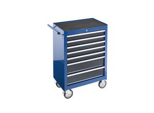 4260563725895 - Werkstattwagen HxBxT 995 x 680 x 458 mm 7 Schubladen blau kaiserkraft