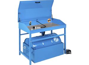 4030209200082 - IBS Scherer Profi Teilereinigungsgerät mit Deckel für 200-l-Fass HxBxT 870 x 1135 x 660 mm