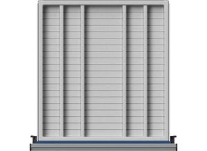 4014641063092 - Schubladeneinteilung für Werkbank mit 5 Mulden für Schubladenhöhen 90 + 120 mm ANKE