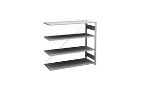 4250623774901 - Sideboard-Steckregal verzinkt Höhe 1200 mm 4 Böden Anbauregal Bodentiefe 500 mm Fachlast 190 kg hofe