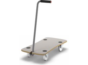 4001073419450 - Transportroller STAR CARRIER ECO MDF-Platte LxB 790 x 390 mm Tragfähigkeit 200 kg ab 5 Stk Wagner