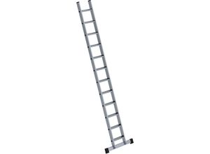 4061753113450 - MUNK Anlegeleiter mit Stufen Breite 350 mm 12 Stufen mit nivello®-Traverse