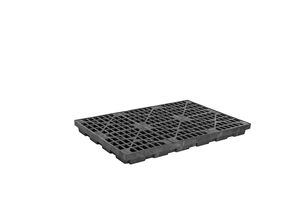 0697841132726 - PE-Auffangwanne aus PE-Regenerat Flachwanne für 6 x 200 l Fässer Auffangvolumen 276 l Justrite
