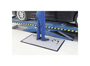 0662641795822 - NOTRAX Arbeitsplatzmatte Eco Stance LxBxH 1570 x 870 x 127 mm schwarz