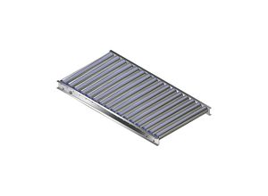 4030127054002 - Gura Leicht-Rollenbahn Aluminiumrahmen mit Aluminiumrollen Bahnbreite 500 mm Achsabstand 625 mm Länge 1 m