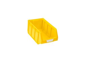 8029926000637 - Sichtlagerkasten aus Polyethylen LxBxH 342 x 204 x 164 mm gelb VE 24 Stk kaiserkraft