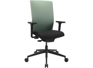 4014296775807 - Bürostuhl AirWork G mintgrün schwarz   schwarz mit Armlehnen bis 110kg 4014296775807 Topstar