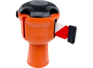 0799705990715 - Gurtabsperrung zum Aufstecken Bandauszug max 9000 mm rot   weiß Skipper