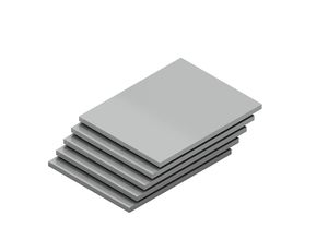 4250623751032 - Fachboden Breite 1000 mm VE 5 Stk Tiefe 800 mm Traglast 350 kg verzinkt hofe