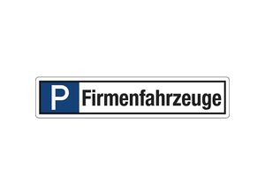 4061466019940 - Parkplatzkennzeichen Aluminium P   Firmenfahrzeuge LxH 520 x 110 mm kaiserkraft