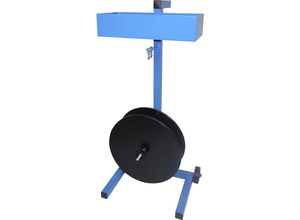 4030198193563 - Bandabroller für PP-Band für Kurzrollen Bandbreite 13 - 16 mm fahrbar mit Ablagefach ratioform