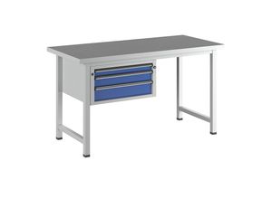 4014641027995 - Werkbank Gestellbauweise Serie V 3 Schubladen Universalplatte ANKE